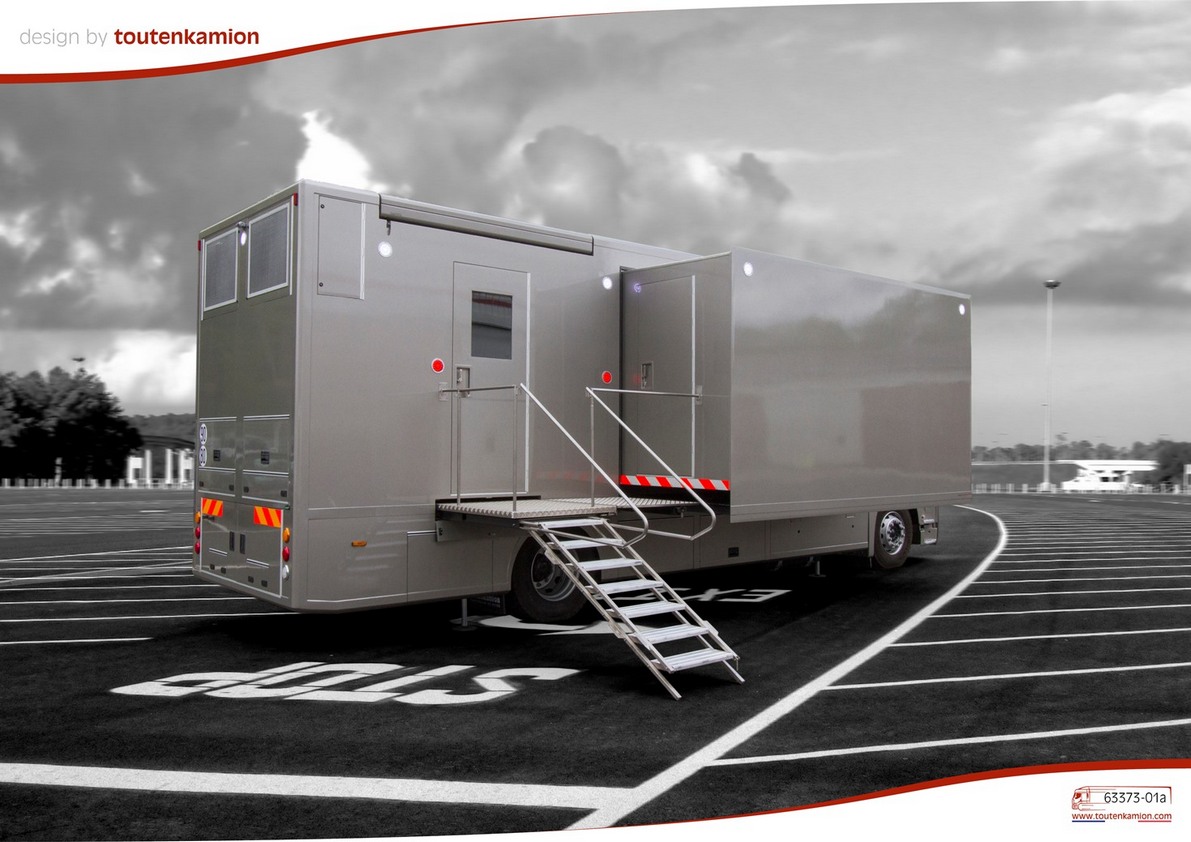 Audio recording van | Toutenkamion Group