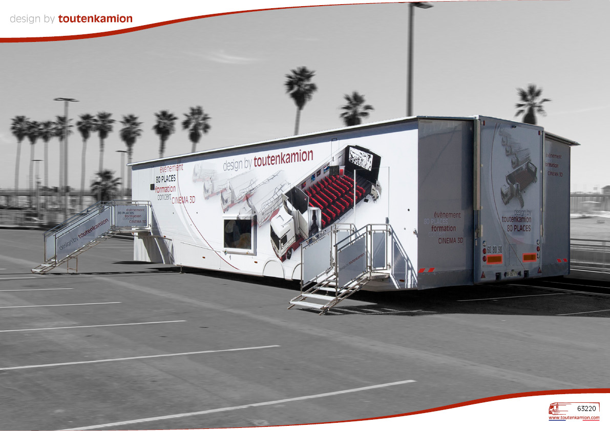 Cinemobile - mobile projection room | Toutenkamion Group